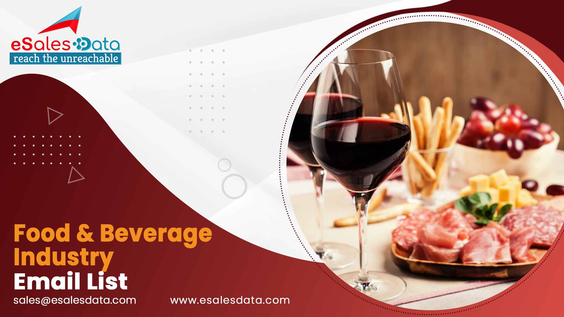 Food and Beverage Industry Email List | 100% Verified Data